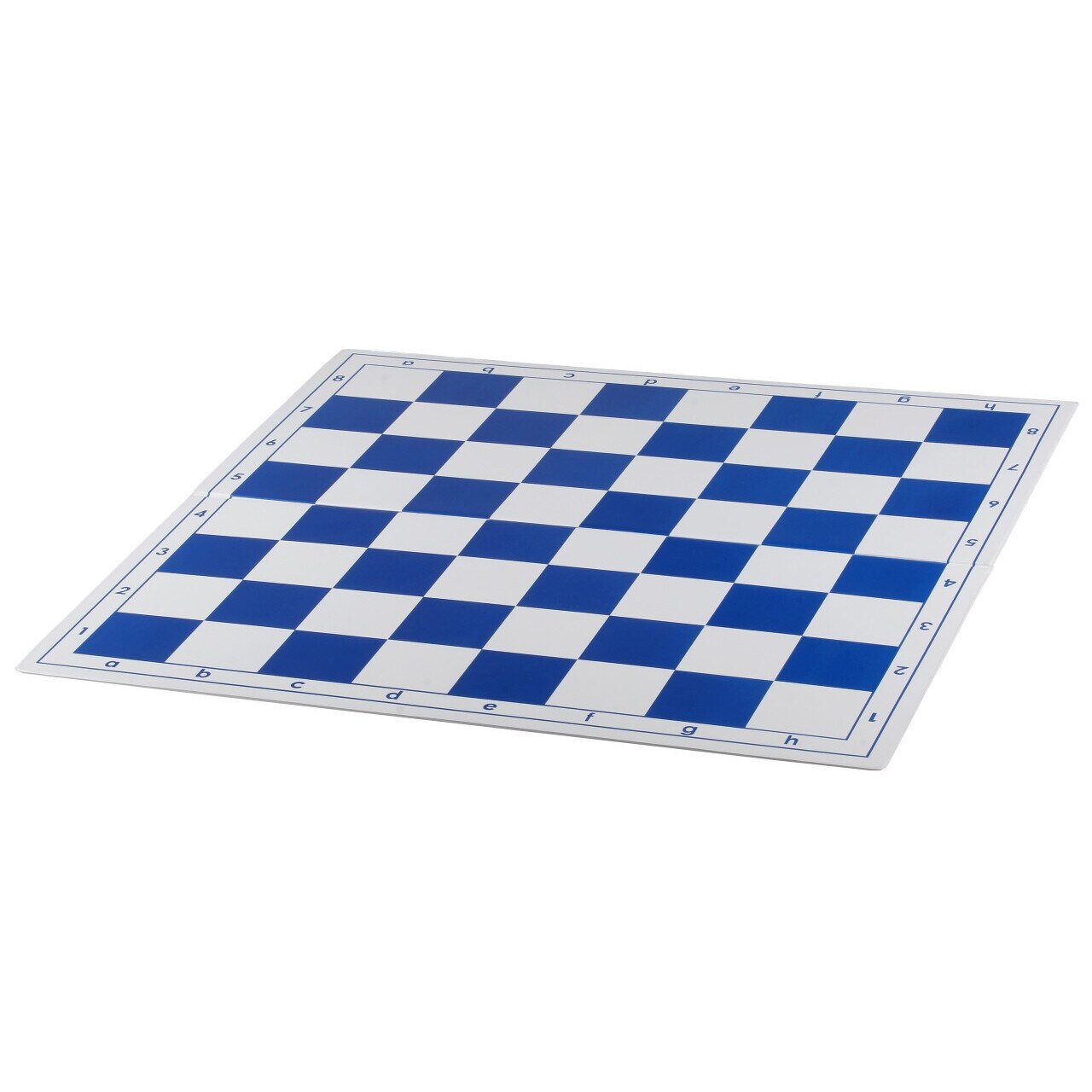 Set de Sah, Sunrise Chess & Games, pliabil, albastru, 51x51cm - eMAG.ro