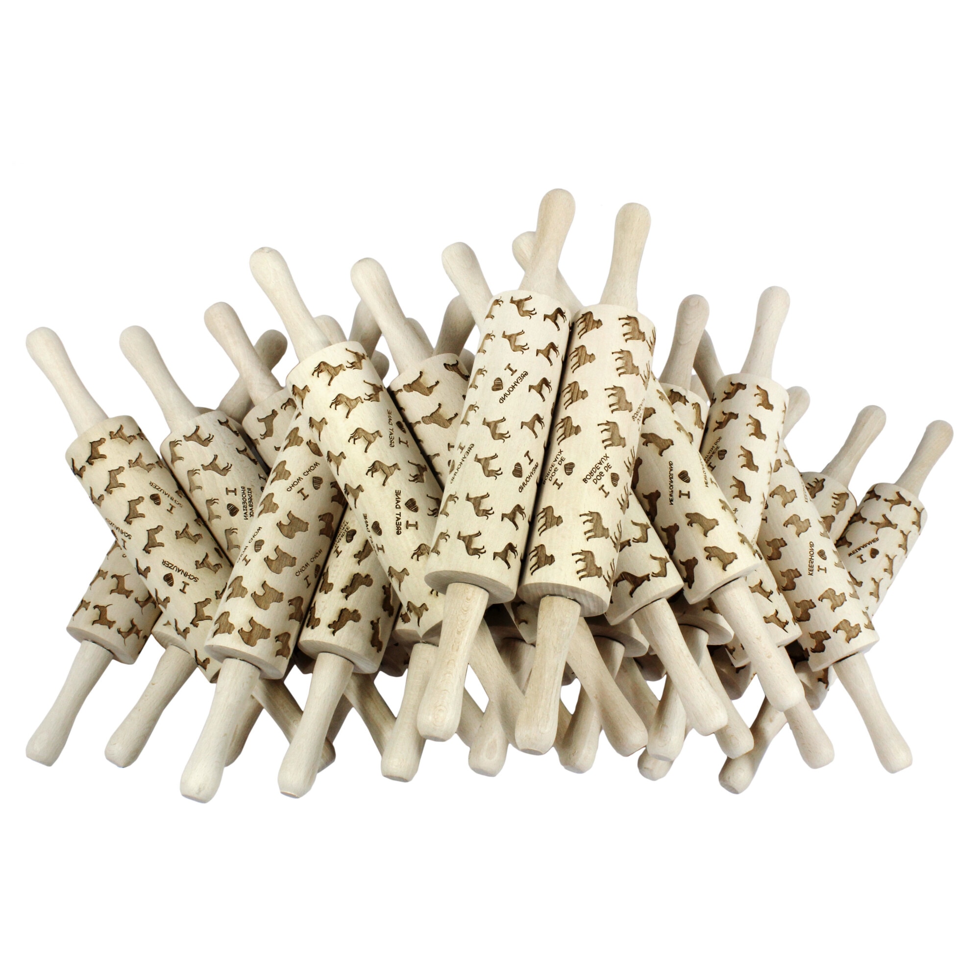 Sucitoare din lemn Art-Dog, Australian Kelpie, 5.8x20x40cm ...