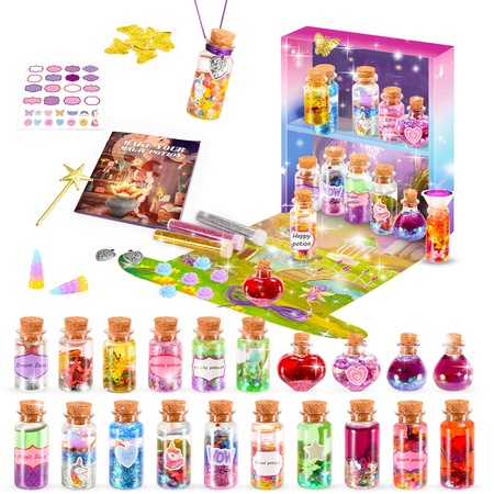 Set de Potiuni Magice ATOPDREAM, Cutie de Depozitare, 20 de Sticle ...