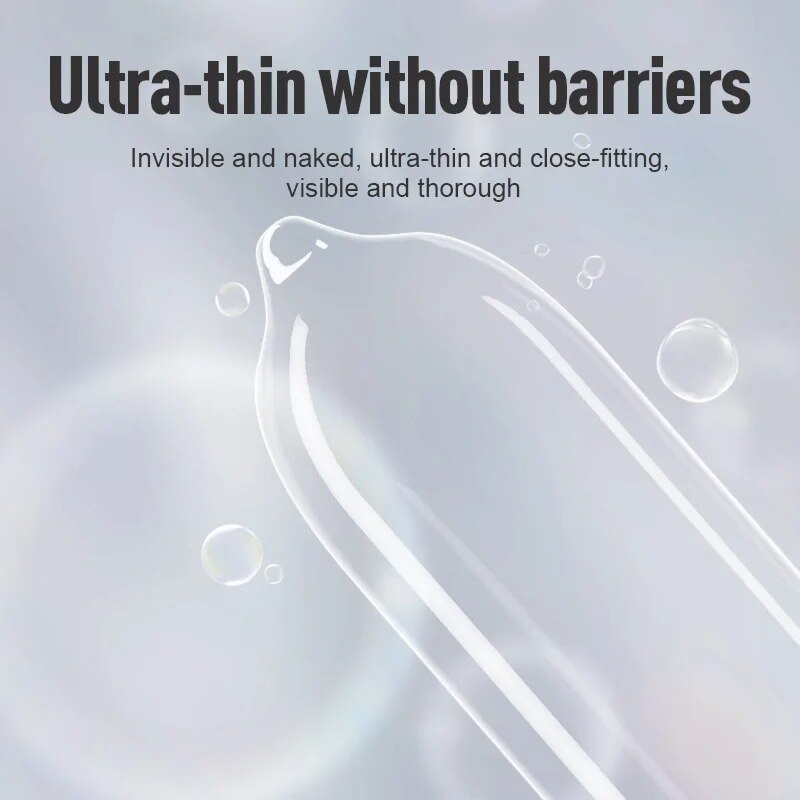 Prezervative ultra-subtiri BABOUKISS, set 9 buc, latex natural ...