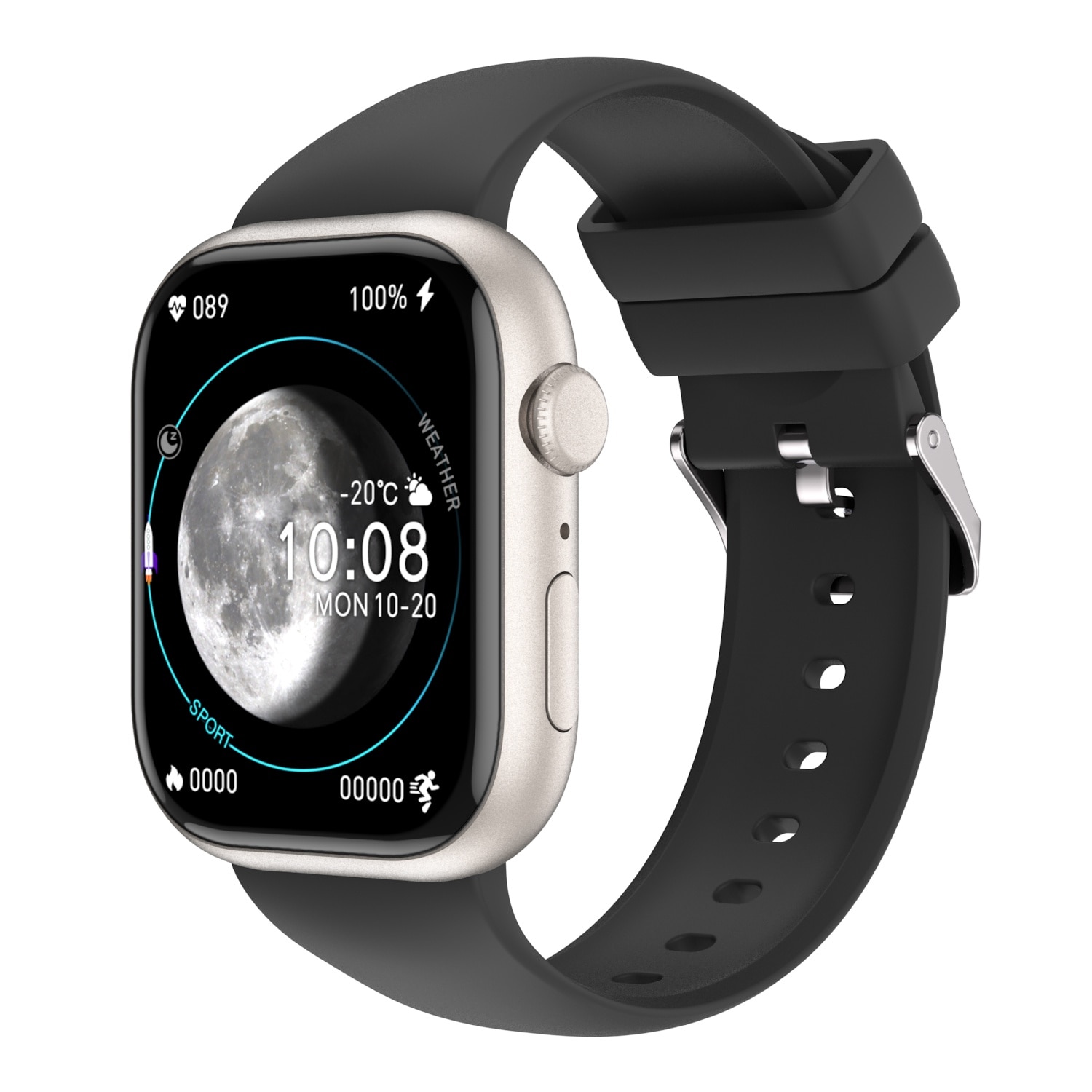 Smartwatch Wonlex W9MAX-F, glucometru bluetooth, negru - eMAG.ro