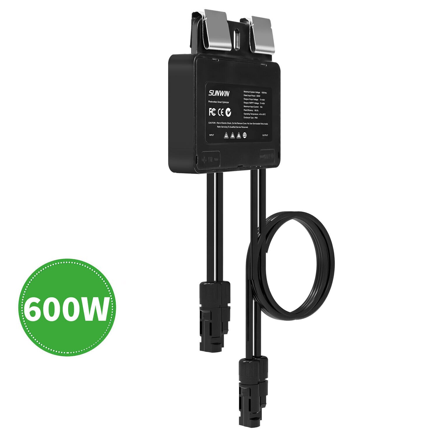 Set optimizator solar, QttvbTna, 600W MPPT, pentru modul fotovoltaic ...