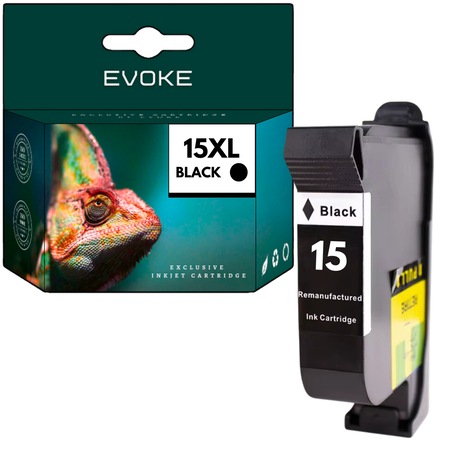 Cartus cerneala imprimanta pentru HP 15 negru, 40 ml, 790 pagini ...