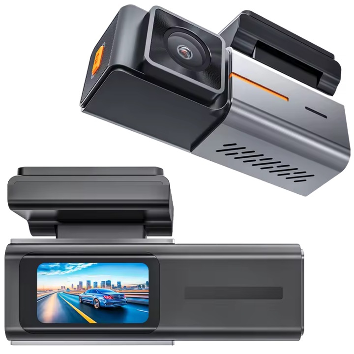 Camera Auto DVR Evolve-x® RVision X2, de bord, 4K Ultra HD 2160p, Wi-Fi ...