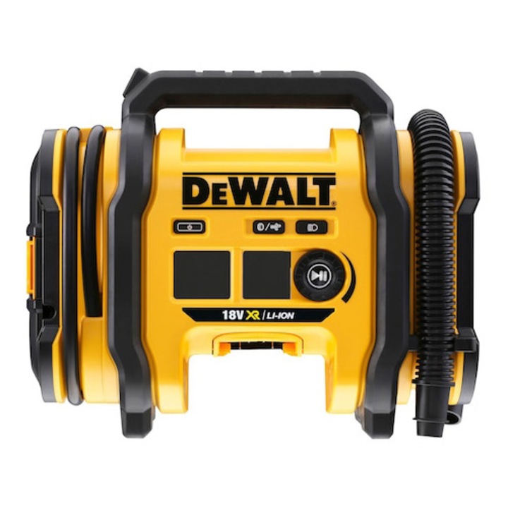 Compresor auto DeWALT DCC018N, 11bar/160PSI, alimentare 12V, adaptor ...