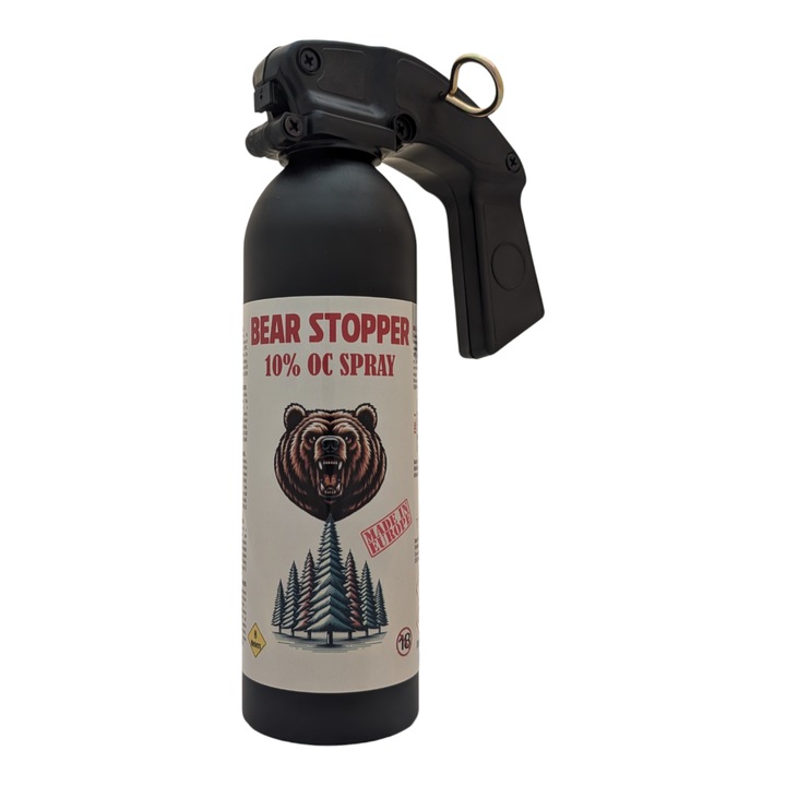 Spray anti-urs cu piper, pentru aparare impotriva ursilor, cainilor si ...