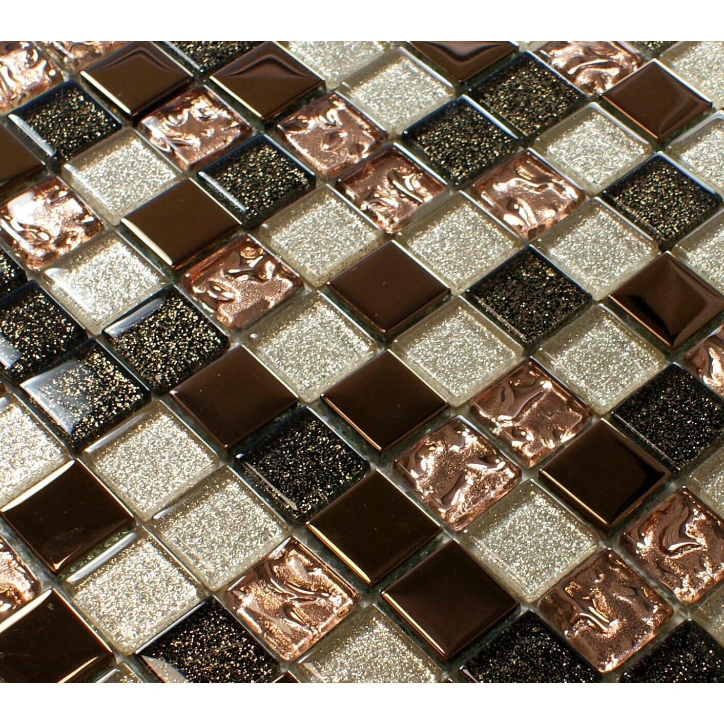 GOLD MIRABELL rózsaszín arany üvegmozaik, arany mozaik csempe, modern ...