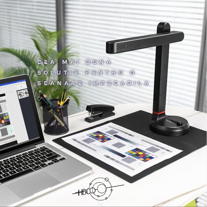 Scanner HBCO® T16 ULTRA, Senzor UHD, Rezolutie IRIS, 16M Pixeli, AI ...