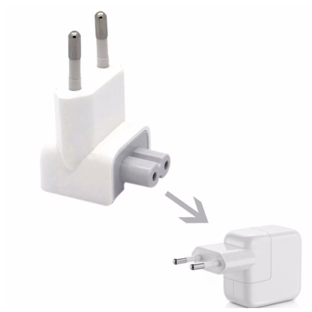 Adaptor Incarcator Priza Europa pentru Apple MacBook, 100-220V, Alb ...
