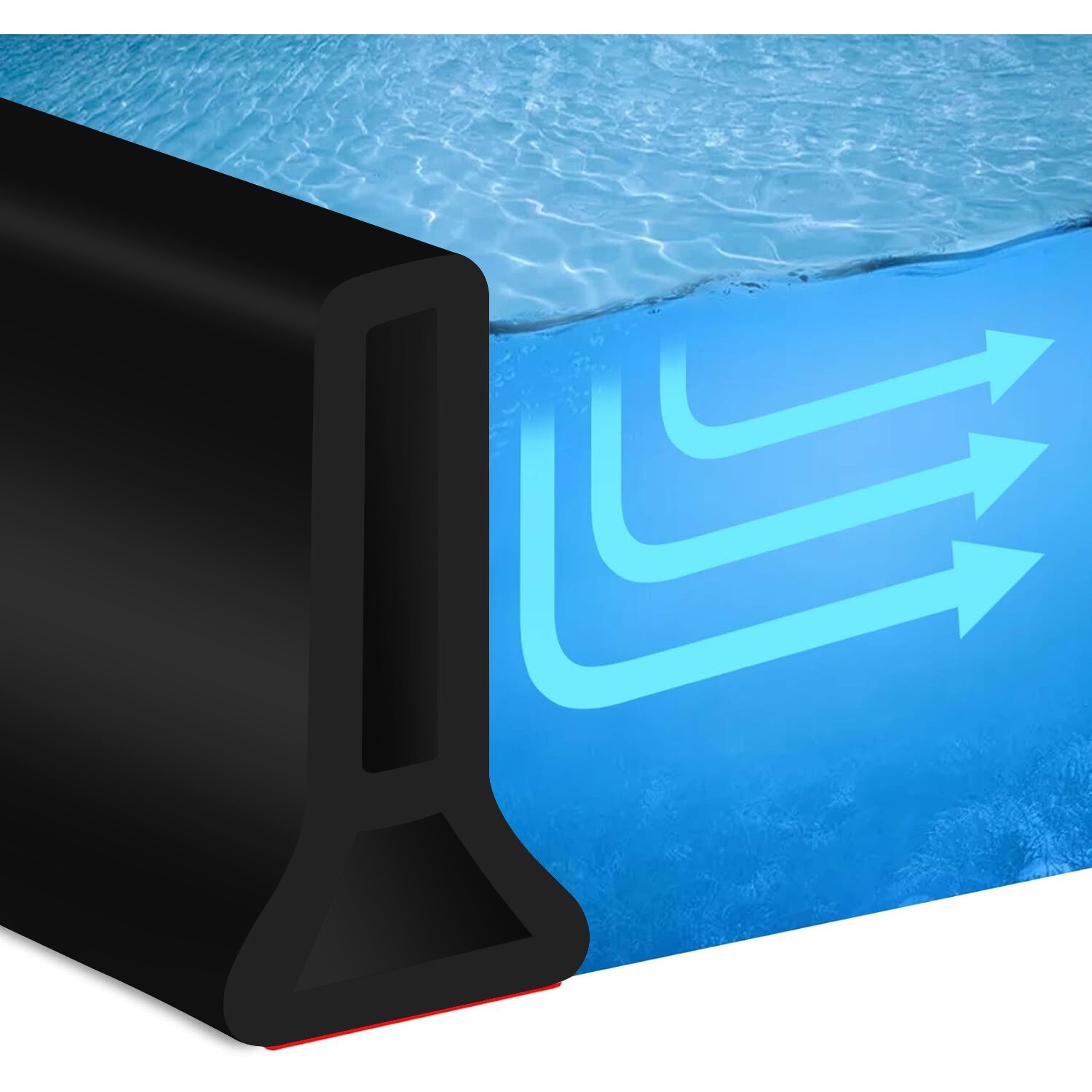 Prag de dus autoadeziv, Excitat, Pliabil, pentru baie sau bucatarie ...