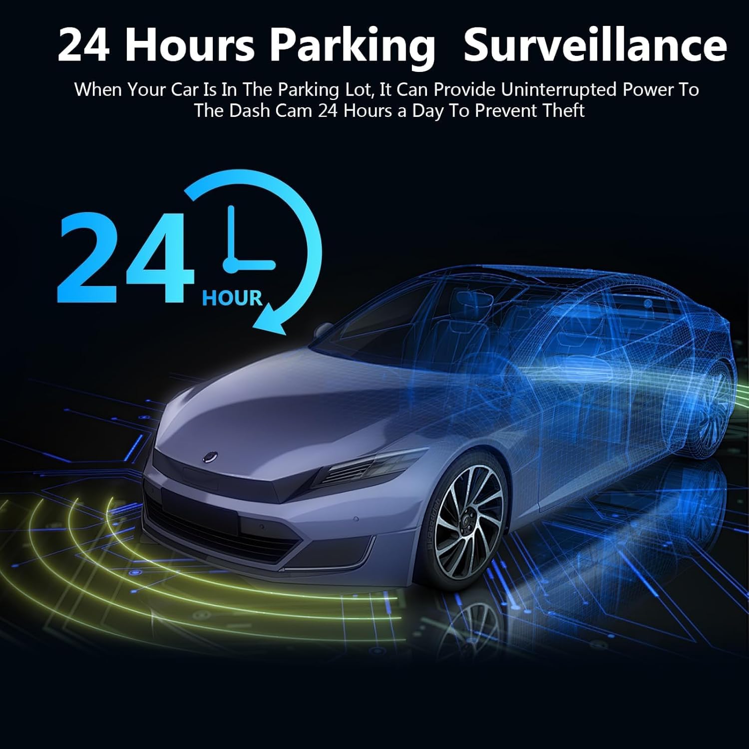 Kit de cabluri pentru camera de bord, Puepoul, Lungime cablu 3.5m, cu ...