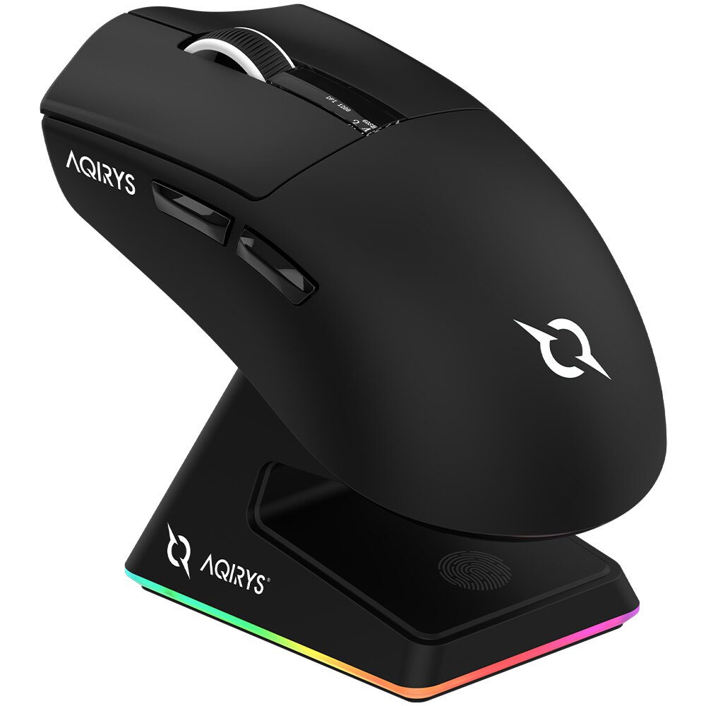 Mouse Gaming AQIRYS Zephyr Black - eMAG.ro