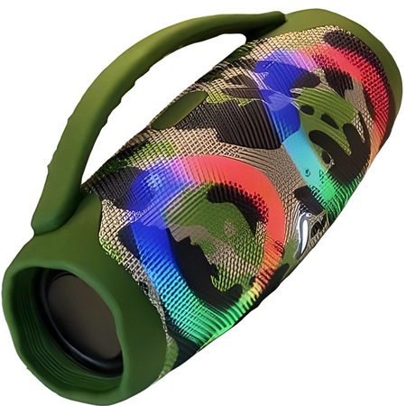 MINI Booms Booms Box 3 Bluetooth hordozható hangszóró fogantyúval, USB ...