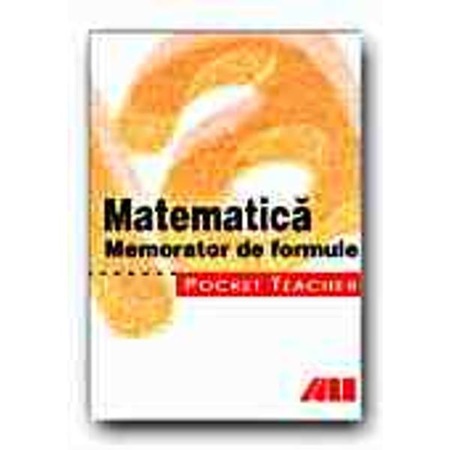 Pocket teacher - Matematica, memorator de formule - Barbara Weber - eMAG.ro