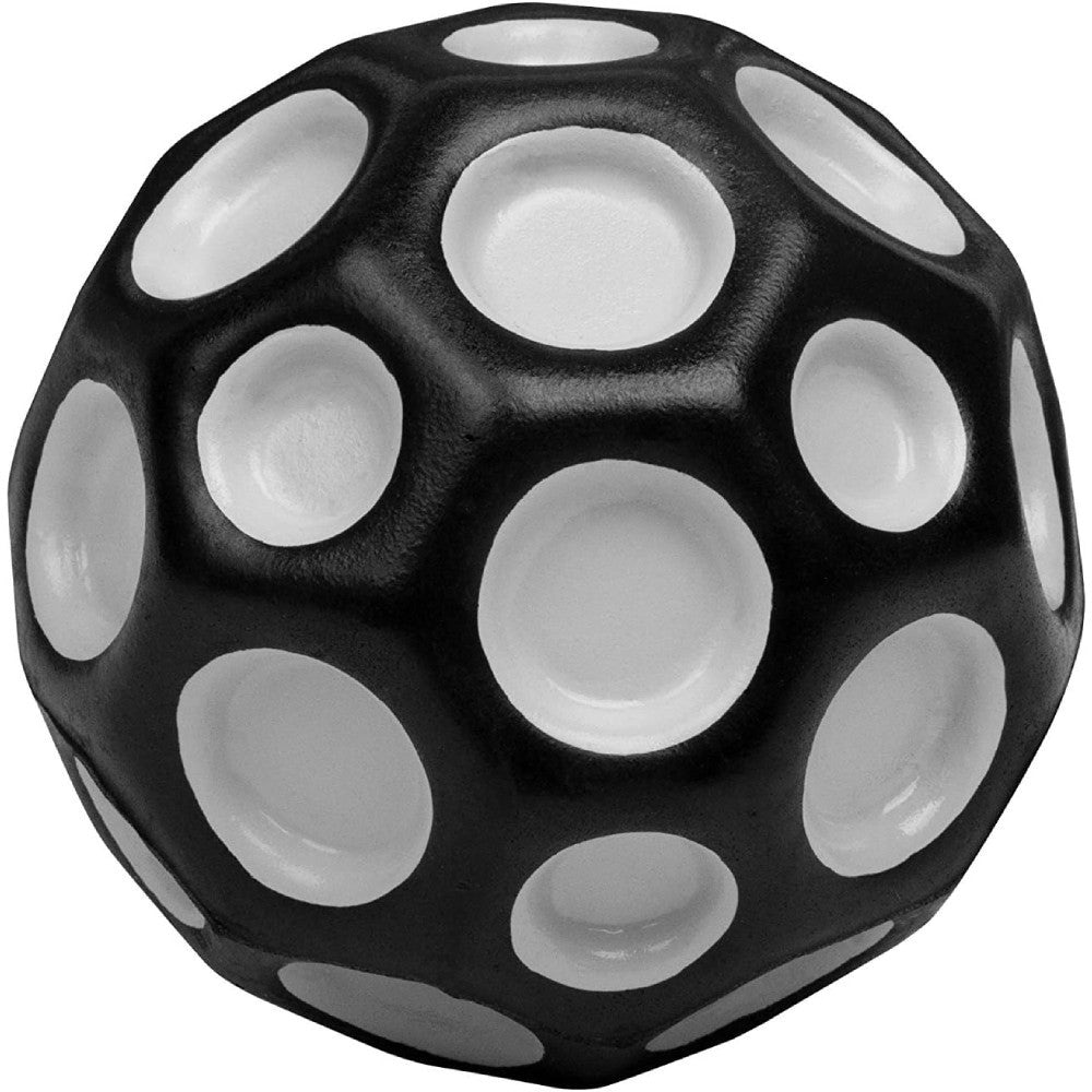 Minge Hiperelastica - Waboba Moon Ball, neagra cu sigla NASA - eMAG.ro