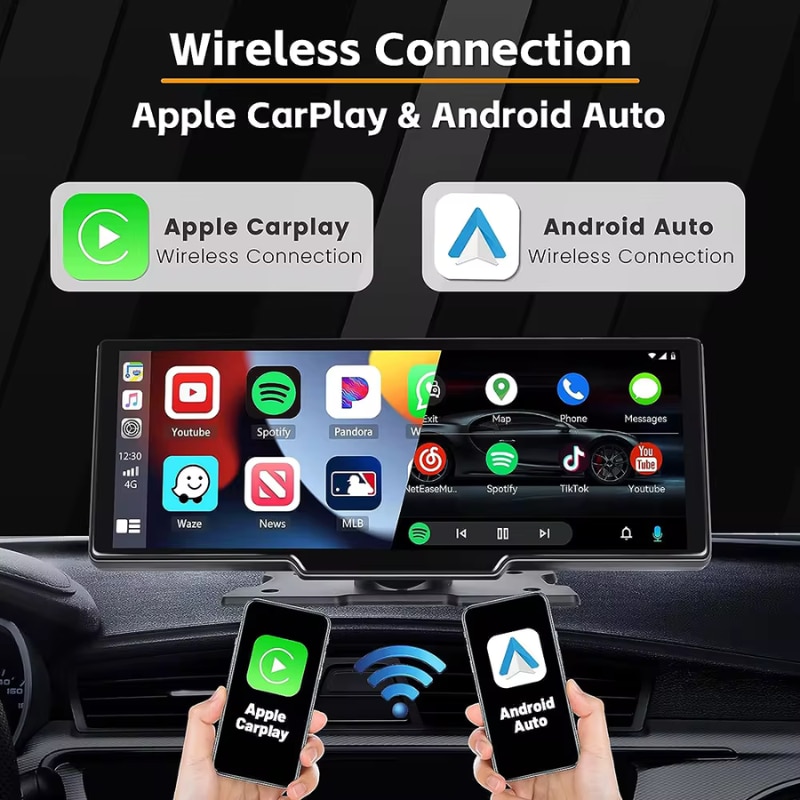 Navigatie auto multimedia MaGeCa C200, Apple CarPlay/Android Auto ...