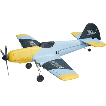 Avion cu telecomanda Glider BF109, 2.4 GHz, 2 x baterii 350 mAh, timp ...