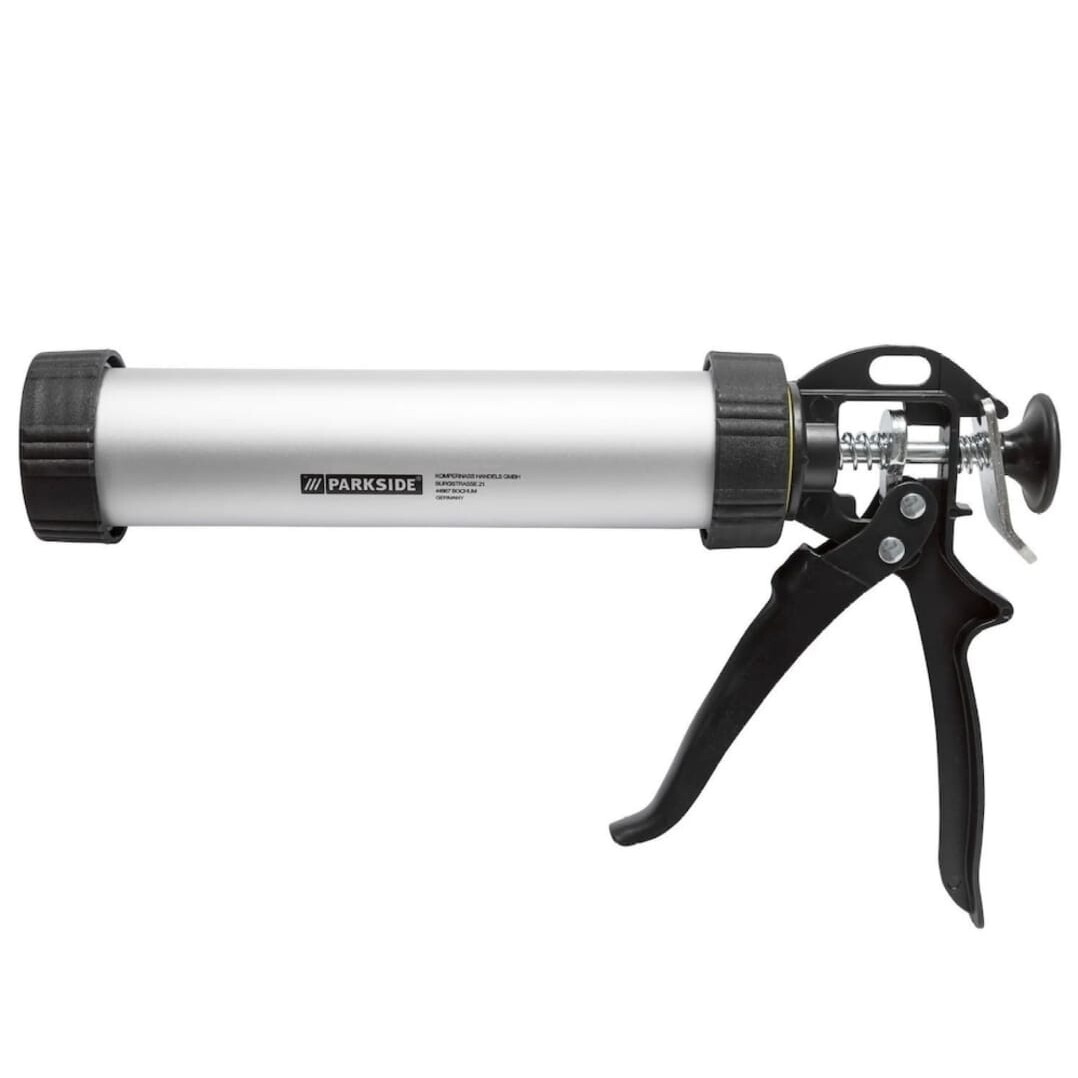 Pistol Silicon Parkside cu Accesorii, 300-310 ml, Gri/Negru - eMAG.ro
