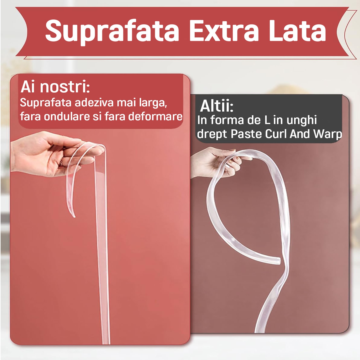 Banda protectie pentru muchii si margini cu adeziv, protectie colturi ...