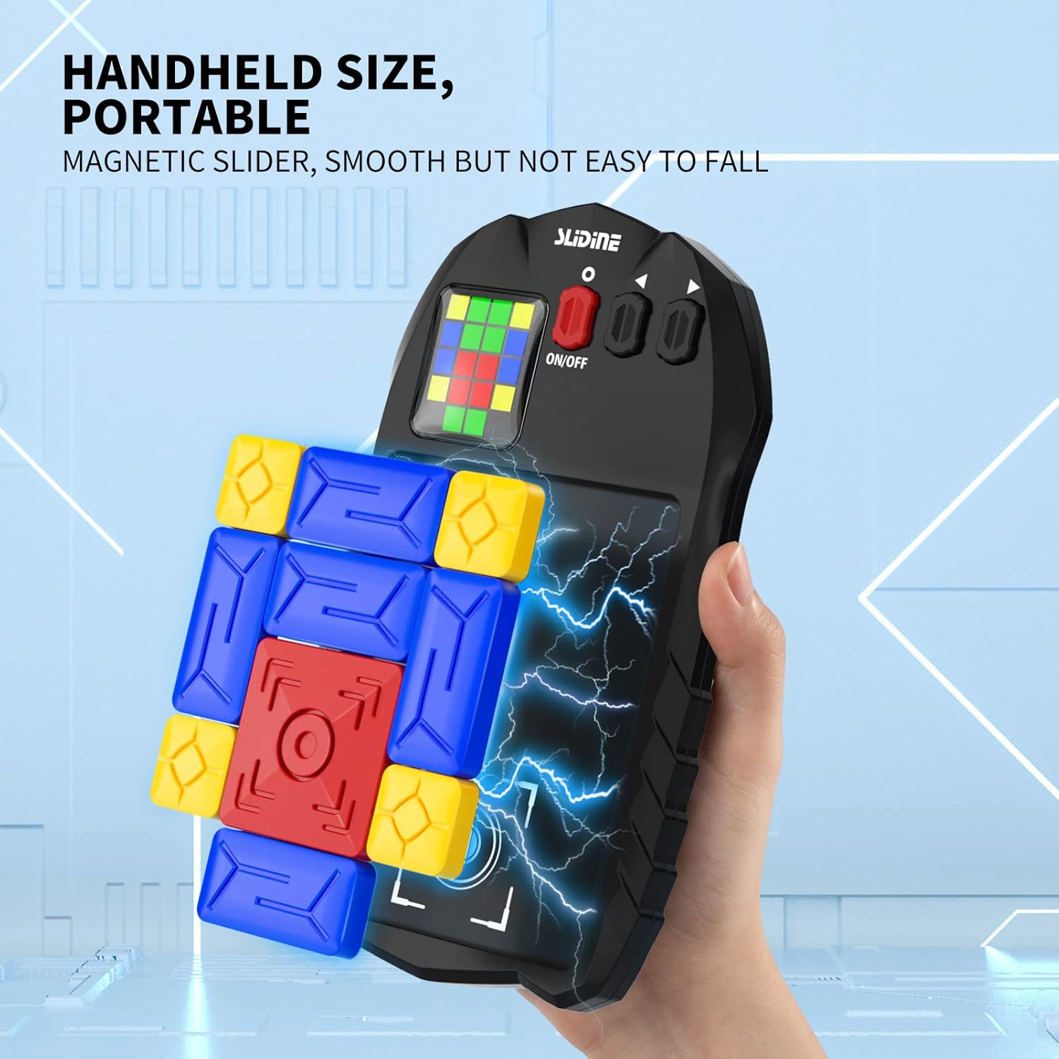 Joc Smart Electronic, Puepoul, Super Slide Puzzle Magnetic, Peste 500 ...