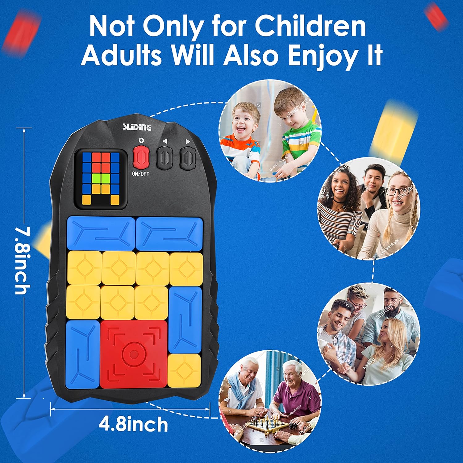 Joc Smart Electronic, Puepoul, Super Slide Puzzle Magnetic, Peste 500 ...