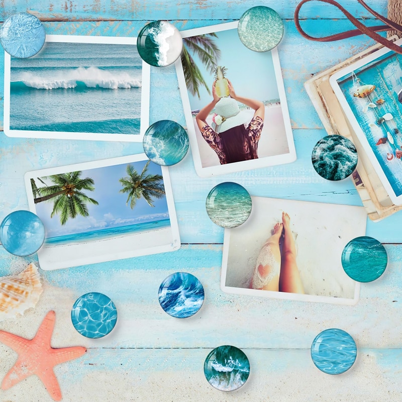 12pcs Magneti de frigider, Magnete oceanice Decorare pentru frigider ...