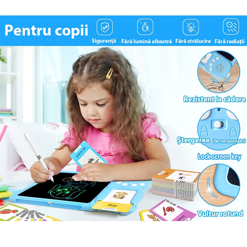 Jucarii educationale interactive Montessori pentru copii Tabla de desen ...