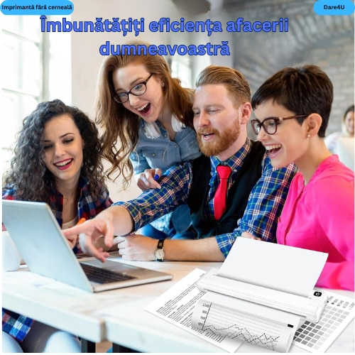 Imprimanta A4 all in one, fara cerneala, termica model 2024, wireless ...
