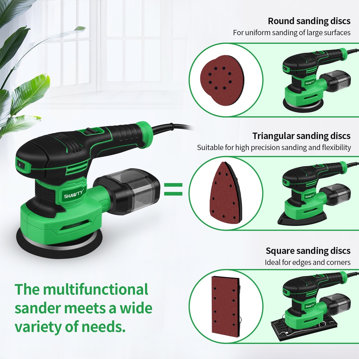 Slefuitor orbital discuri mouse, rotunde, patrate 3 in 1, Shawty ...