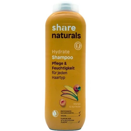 Sampon Share Naturals, pentru par uscat, cu extract de mango si caise ...