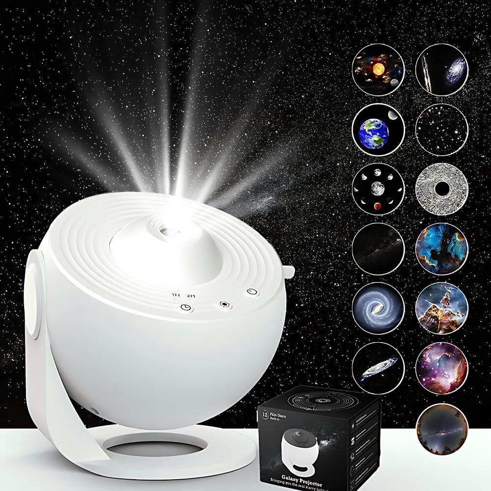 Proiector Galaxii si Cer Instelat, Sistemul Solar, Pamant, Luna, 13 ...