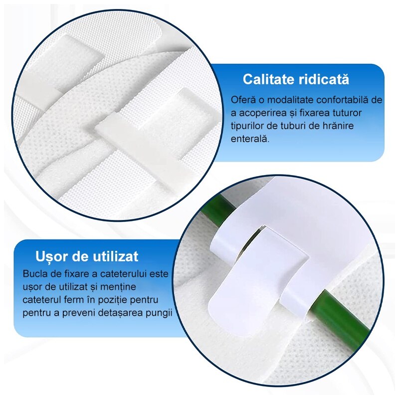 Set 6 Dispozitive de stabilizare a cateterului, Rqiurpn, cu banda ...