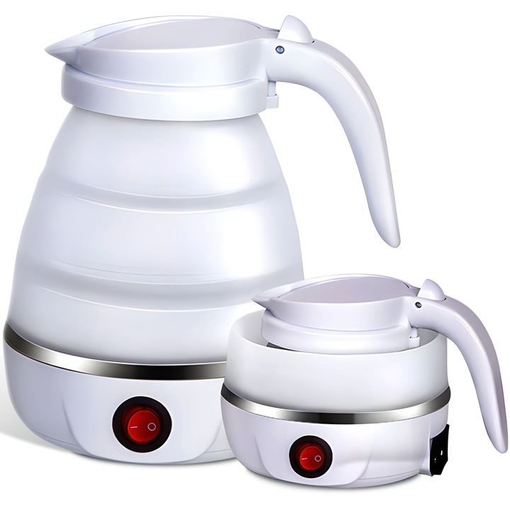 Fierbator Electric Plaibil din Silicon si INOX, Retoo, 750W, 0.5L ...