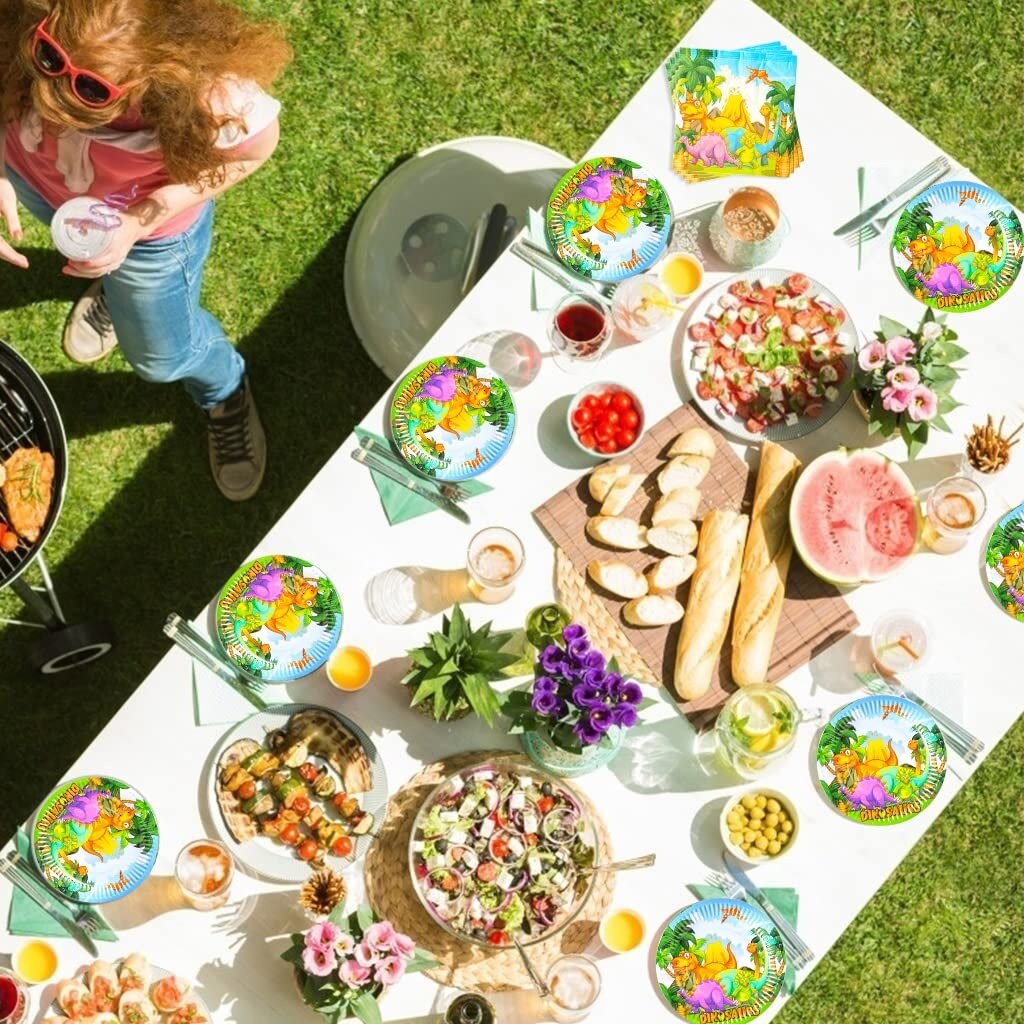 Set de Petrecere Dinozauri - Decoratiuni pentru Ziua de Nastere a ...