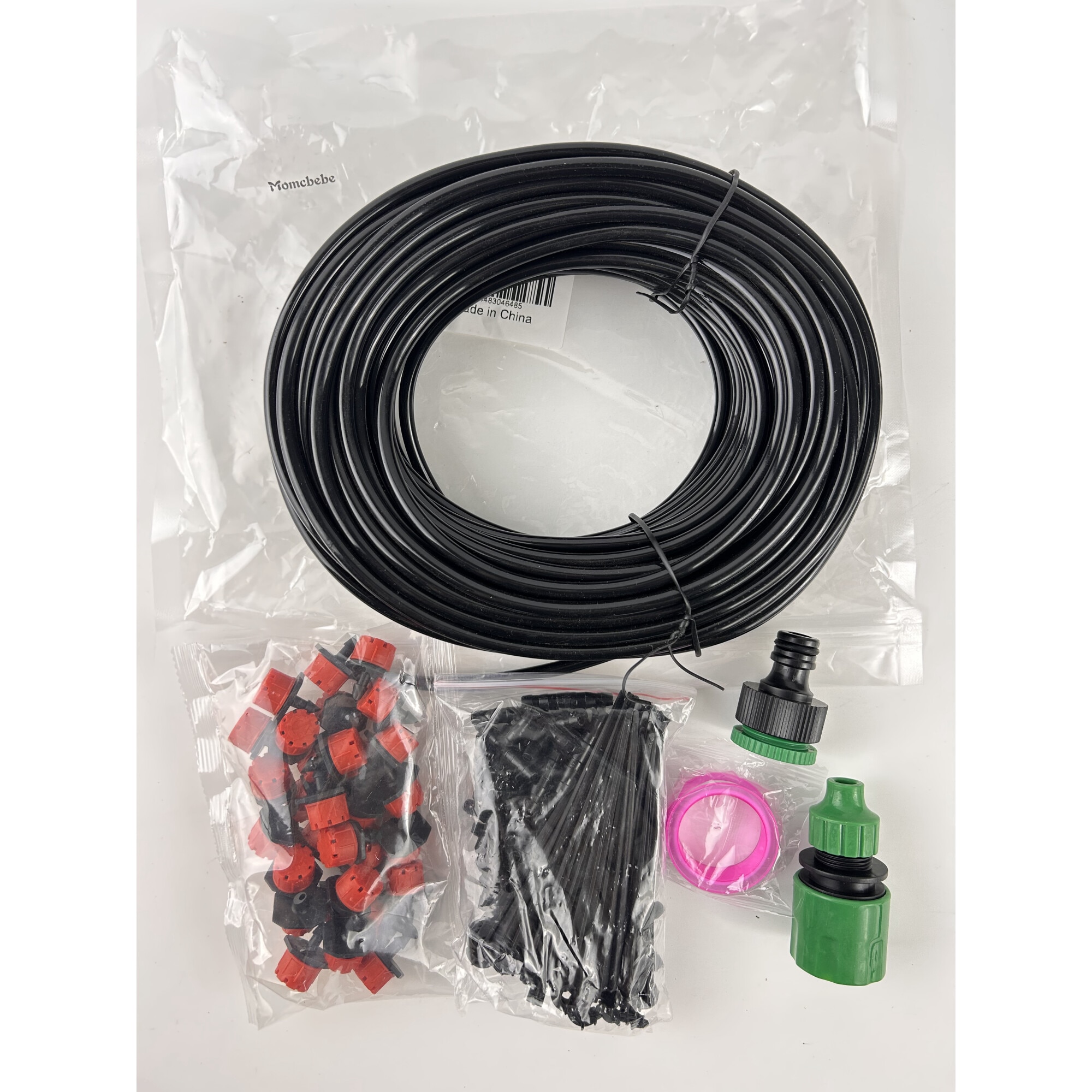 Set irigare automata gradina Momcbebe, ajustabil, PVC, 25m - eMAG.ro