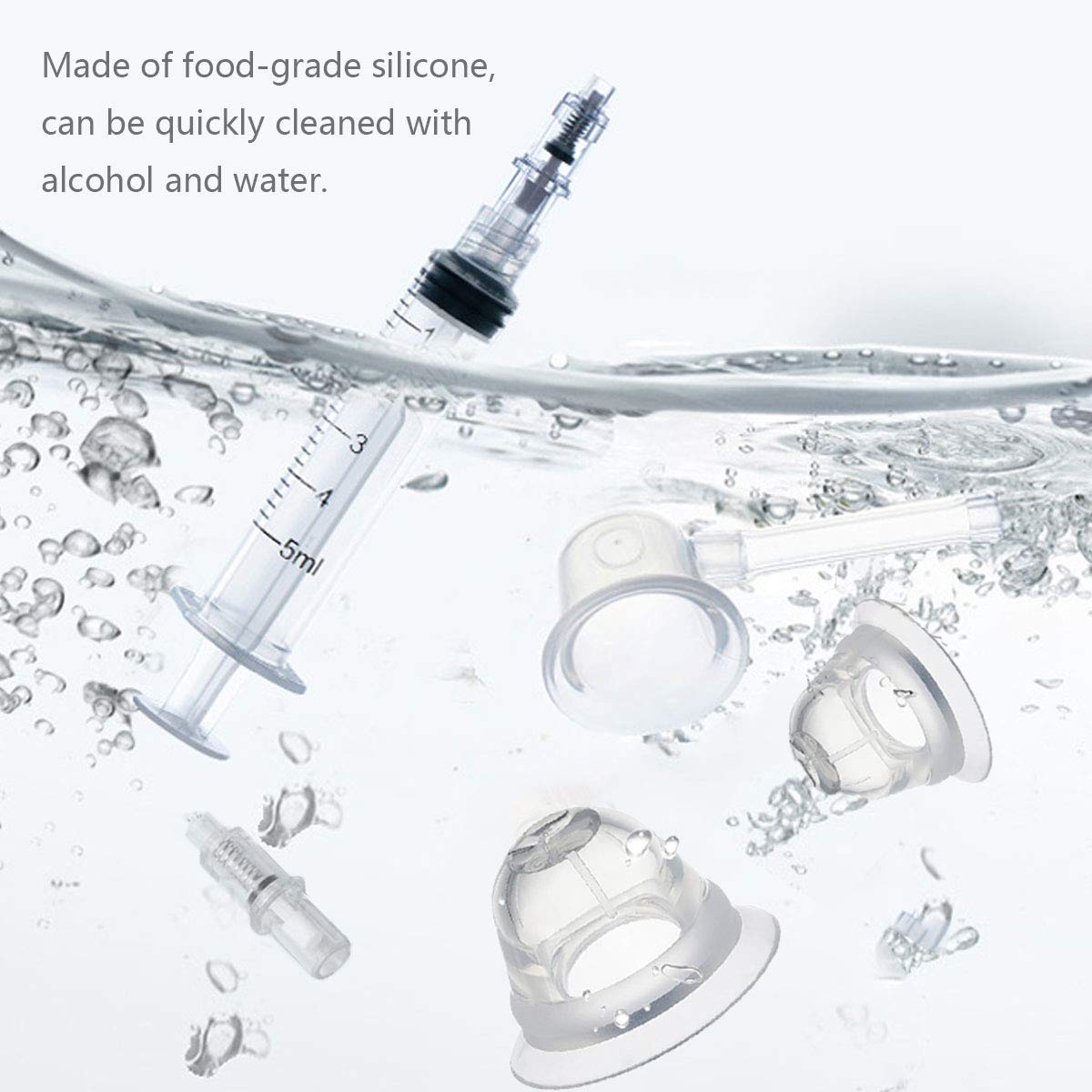 Corector mamelon, Puepoul, 4 buc si 2 seringa, cu cutie de depozitare ...