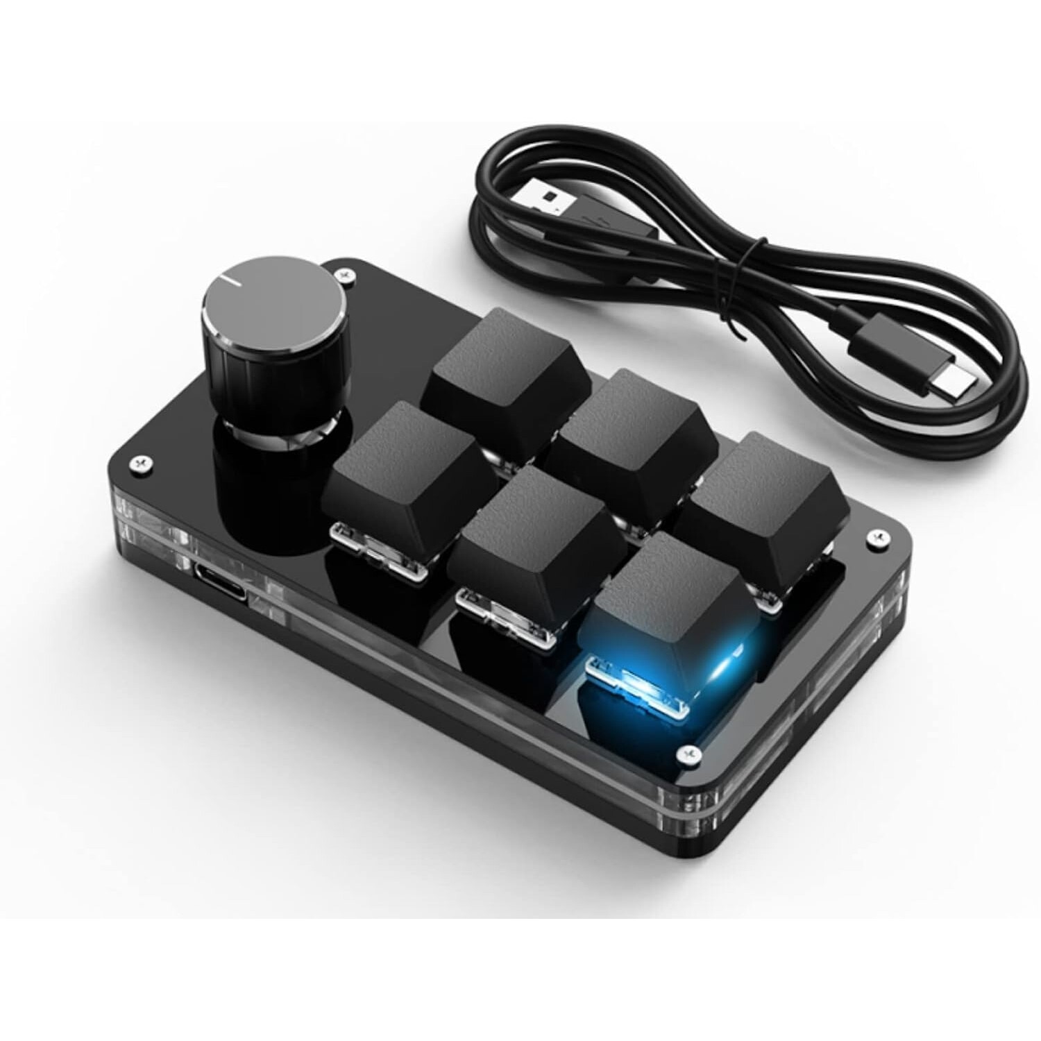 Mini Tastatura Mecanica Er-Tech® - Macro keyboard pentru jocuri ...