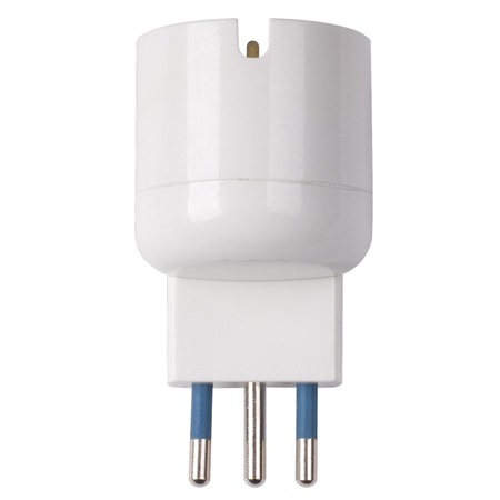 Adaptor cu fisa Line standard italian, 10A, alba - eMAG.ro