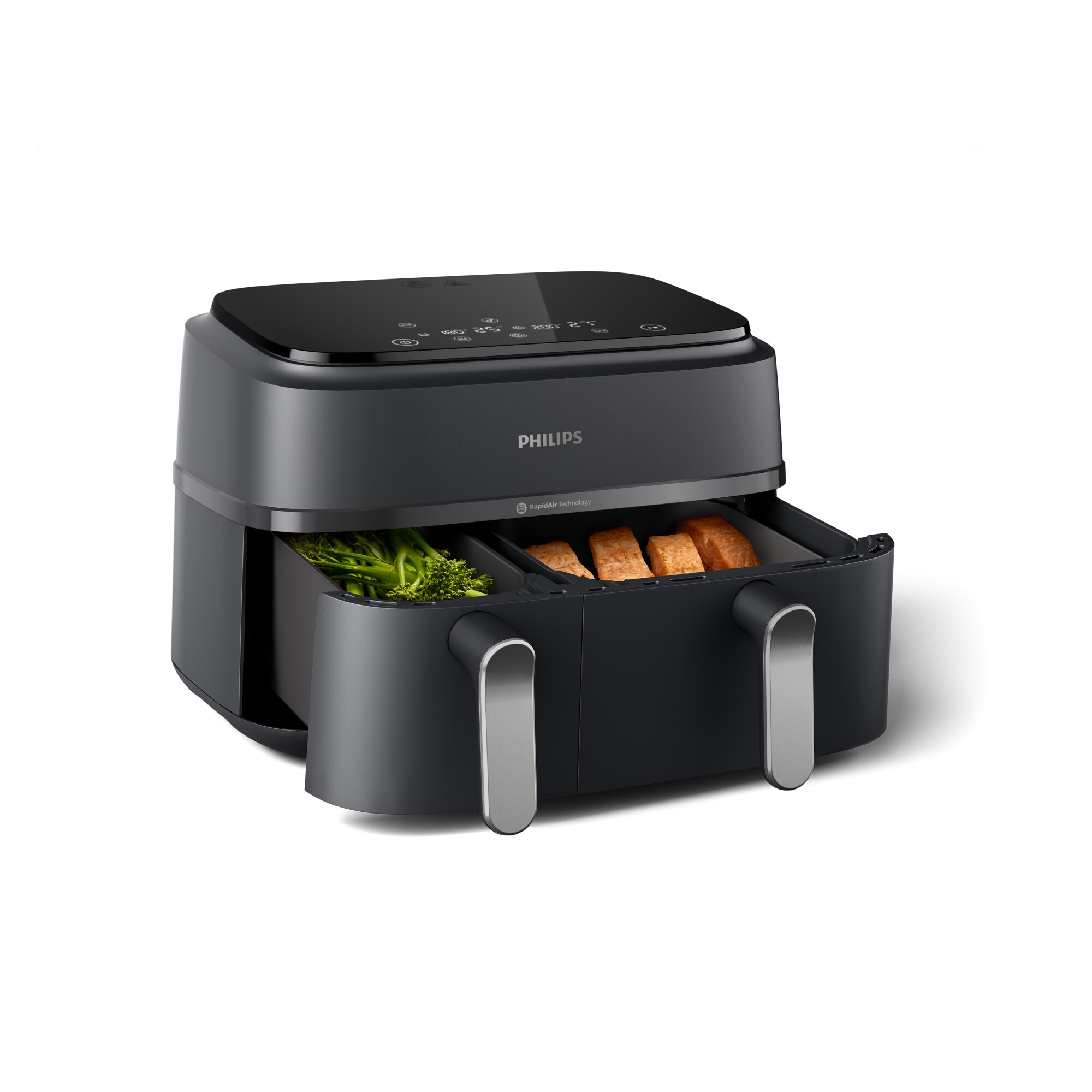 Friteuza dubla fara ulei Philips Airfryer Seria 3000 NA351/00 ...