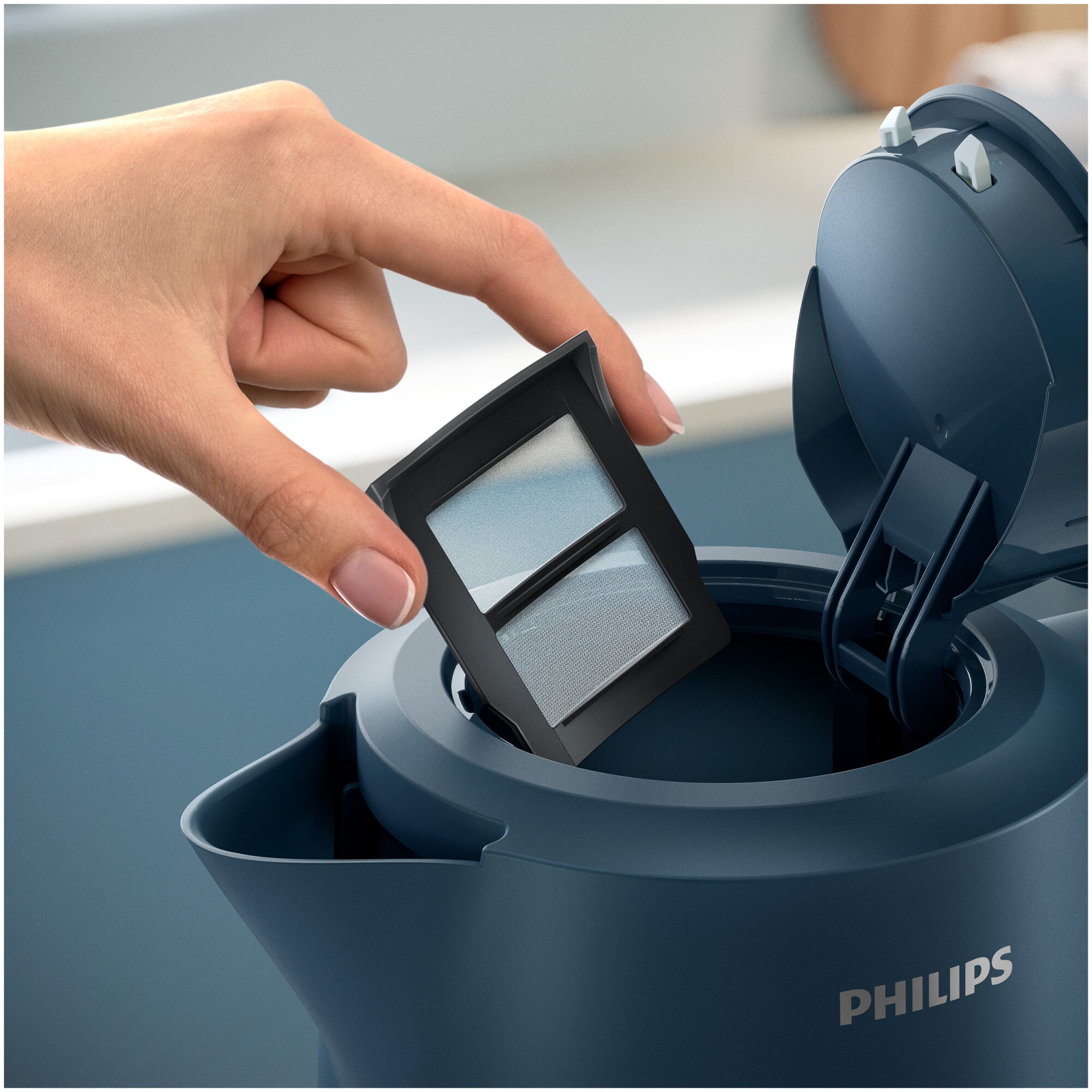 Fierbator Philips HD9411/70 seria 3000, 2200 W, capacitate de 1.7L ...