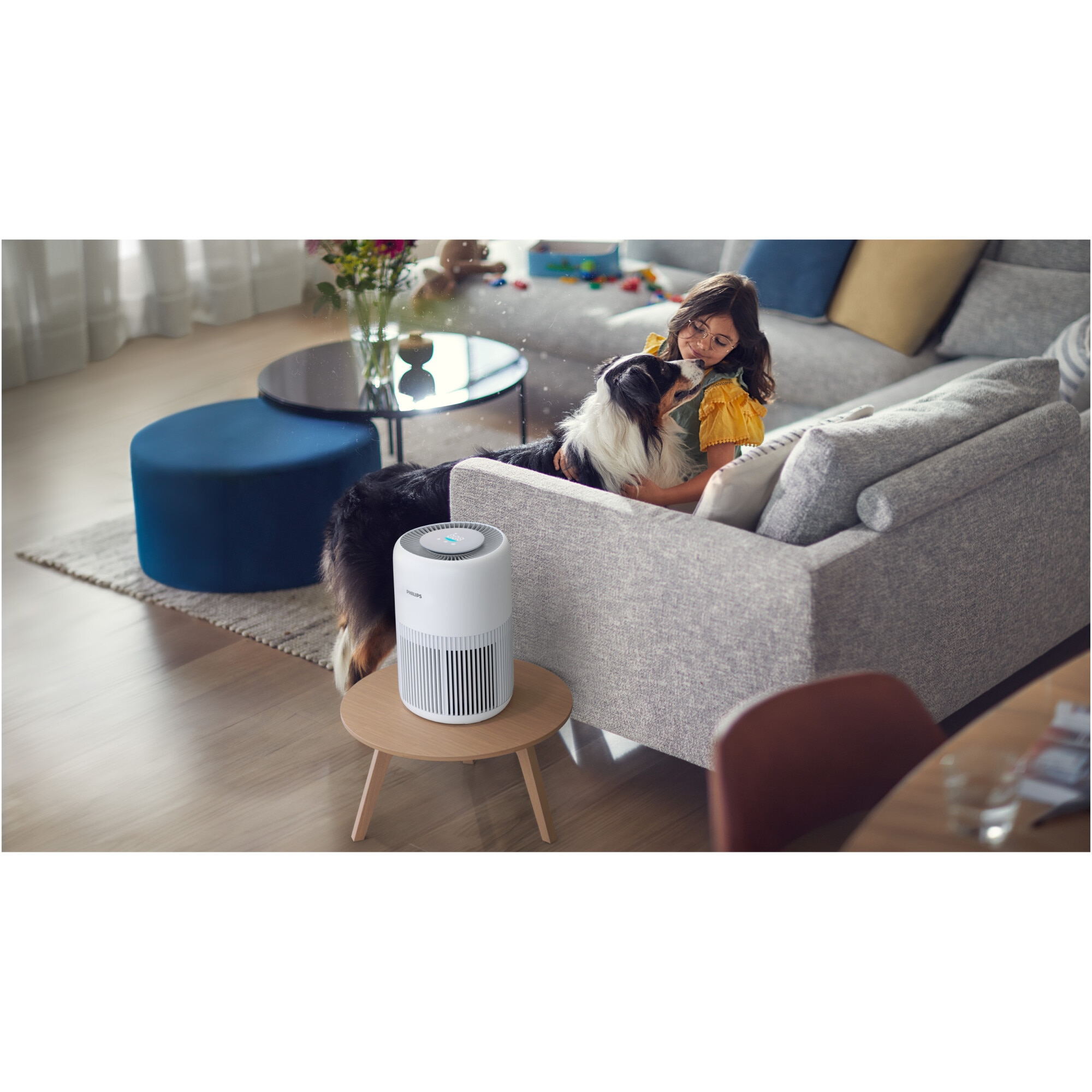 Purificator de aer Philips AC0920/10 seria 900, filtru NanoProtect HEPA ...
