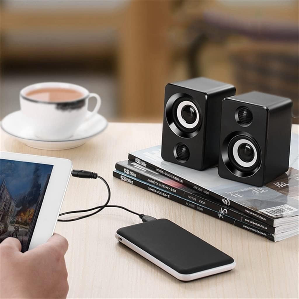 Boxe PC 2.0, Techmoon®, RMS：6W （2 x 3W）, Bluetooth 5.0, USB&Aux-in ...