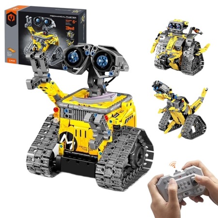 Robot programabil 3 in 1 cu telecomanda, dinozaur, potrivit pentru ...