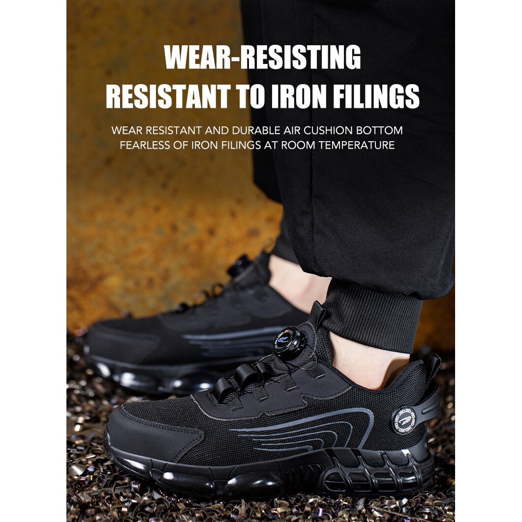 Pantofi de siguranta industriali cu varf de otel, anti-zparire ...