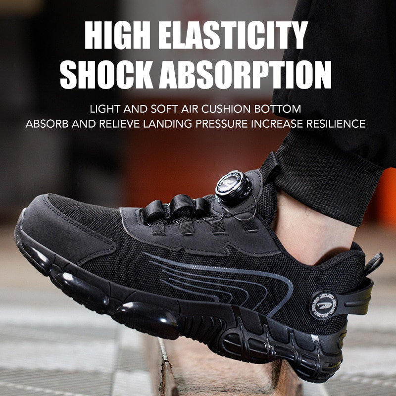 Pantofi de siguranta industriali cu varf de otel, anti-zparire ...