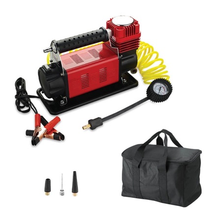 Compresor auto profesional multifunctional de mare putere cu manometru ...