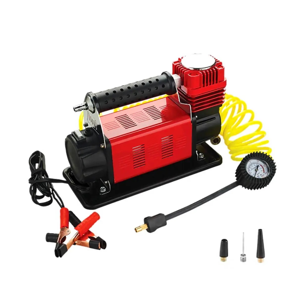 Compresor auto profesional multifunctional de mare putere cu manometru ...