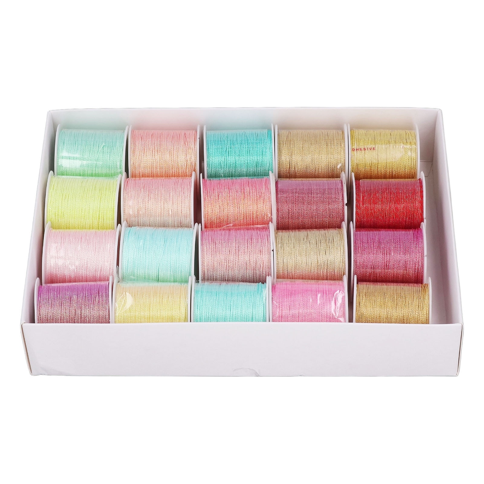 Set 20 Piese Fir Broderie Jormftte, Culori Stralucitoare, 9 Fire ...