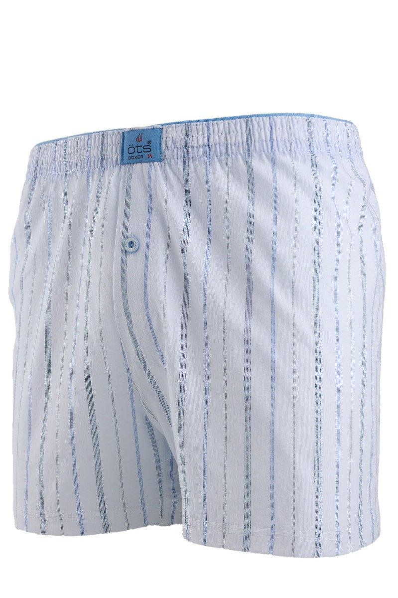 Boxer din bumbac, 2652-1, OTS-Alb-M INTL - eMAG.ro