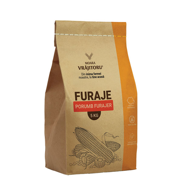 Spartura porumb, bogat in carbohidrati, fibre si proteine, 5 kg, Moara ...